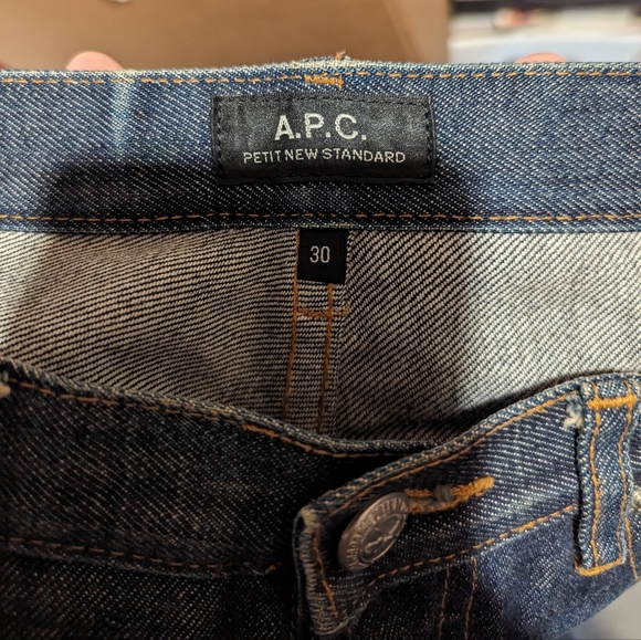 A.P.C. | Jeans | Apc Petite New Standard Size 3 | Poshmark